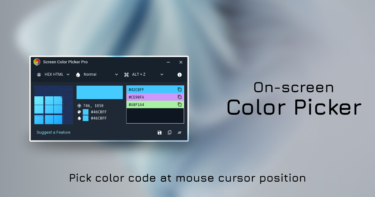 Windows Color Picker for Designer Windows Color Picker for Designer